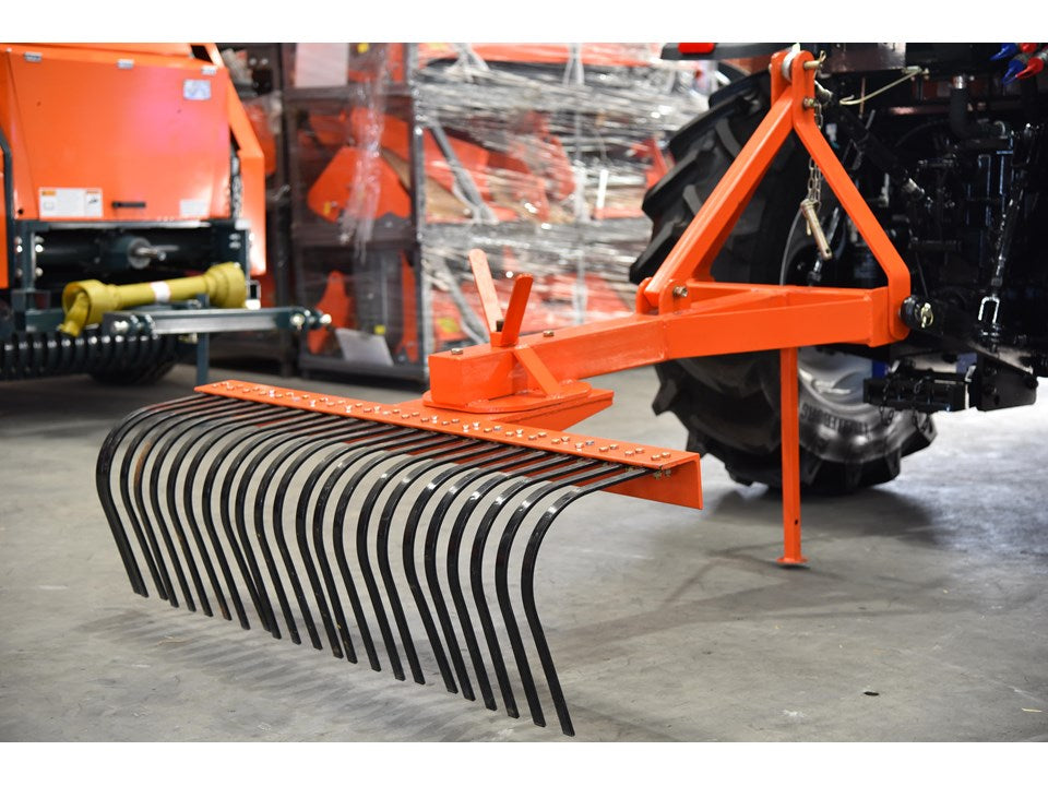 TRACTOR 5FT & 6FT LANDSCAPE RAKE – NICOLA'S MACHINERY